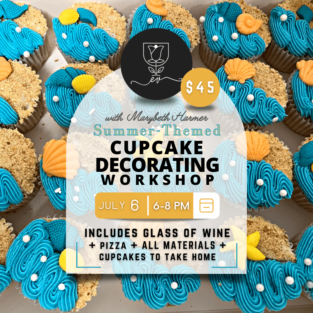Summer-Themed Cupcake Decorating: Workshop with Marybeth Harmer