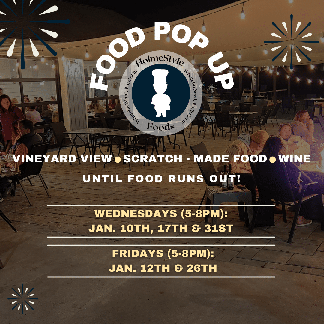 HolmeStyle Food Pop Up - Evansburg Vineyard