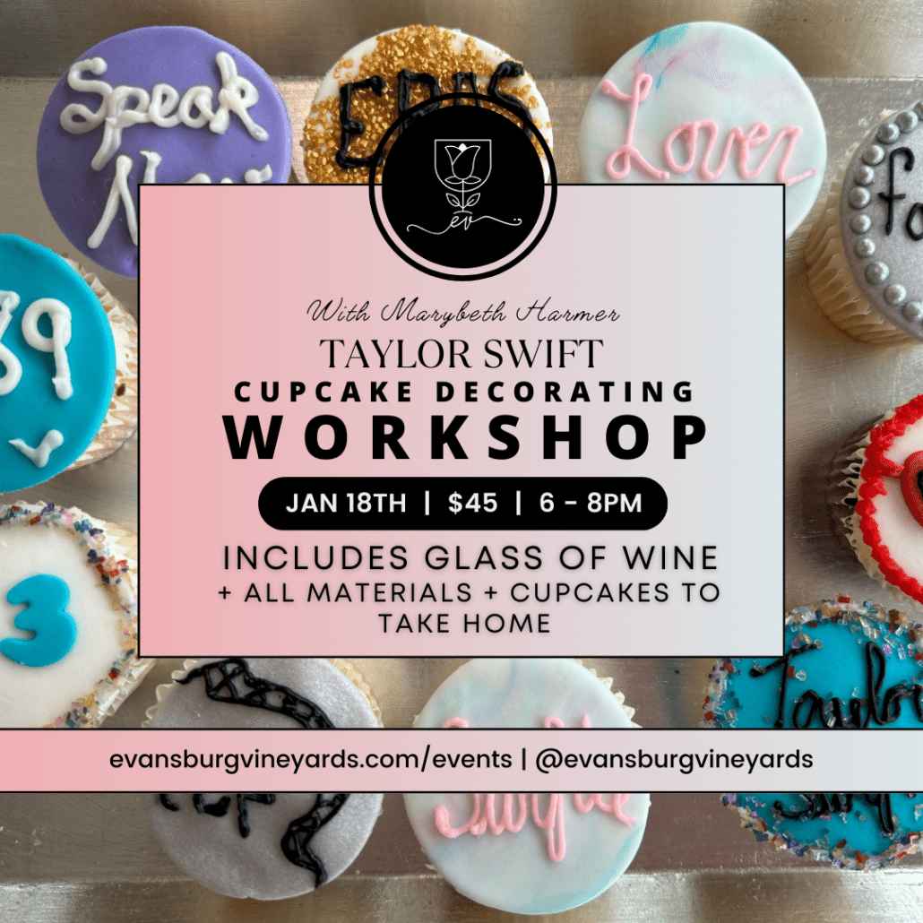 Cupcake Decorating: Taylor Swift -Themed Workshop